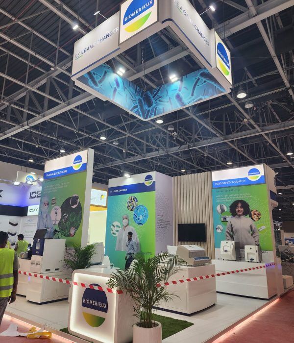 Custom Exhibition Booth Design in Dubai | Lines & Designs